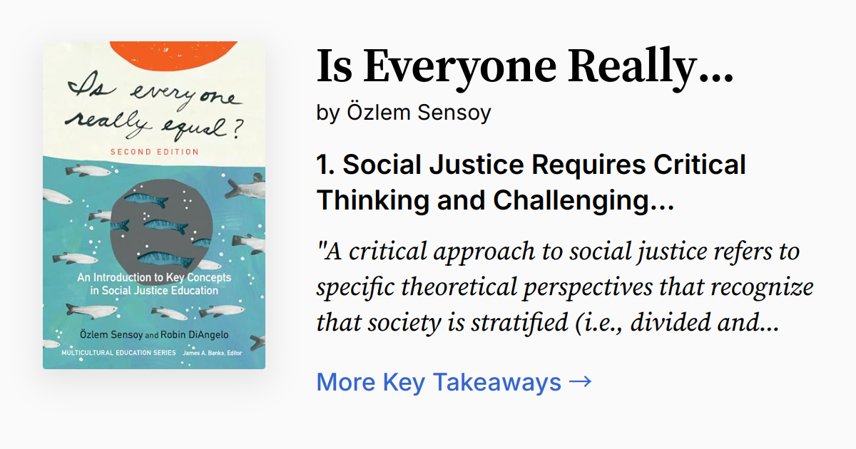 Is Everyone Really Equal? | Summary, Audio, Quotes, FAQ