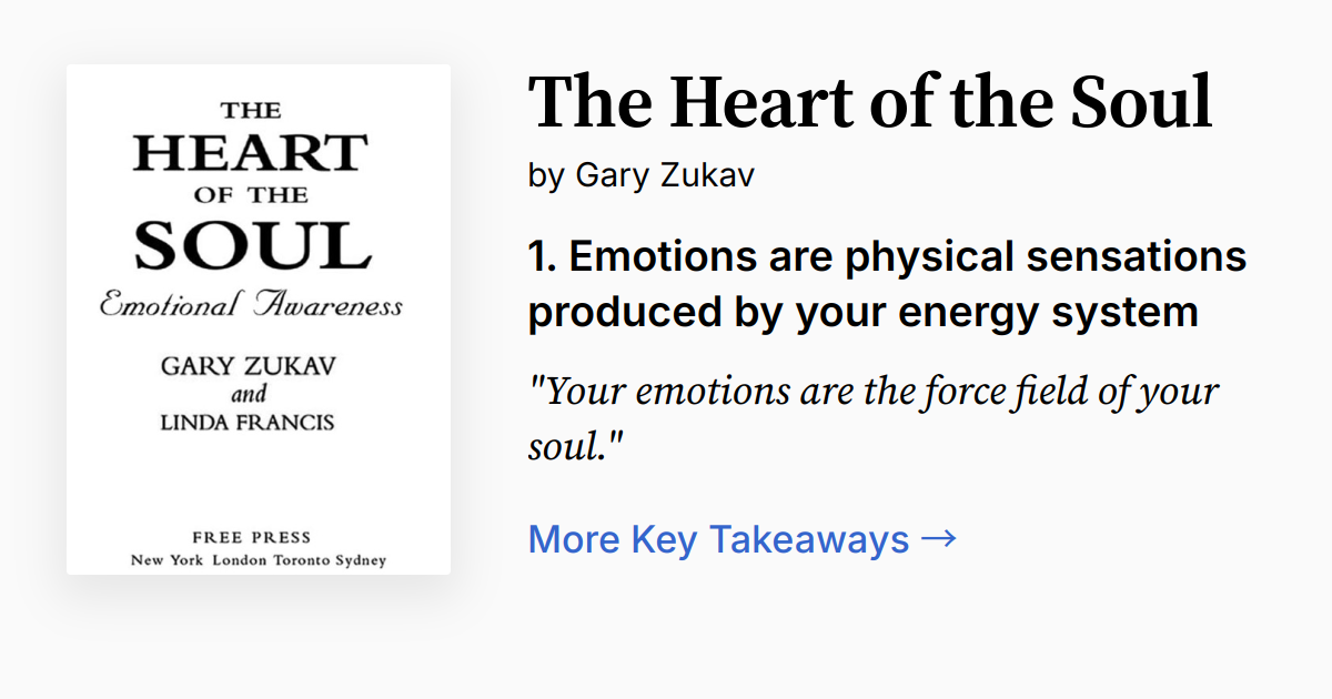 The Heart of the Soul | Summary, Audio, Quotes, FAQ