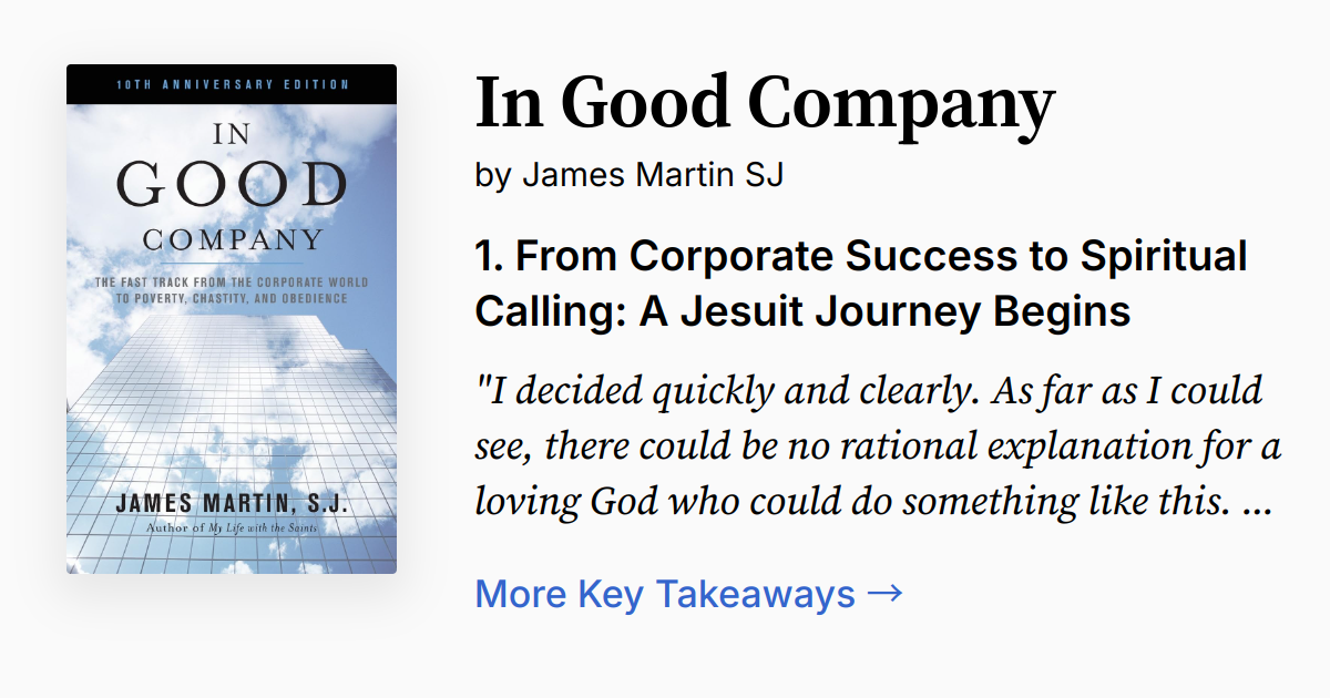 In Good Company | Summary, Audio, Quotes