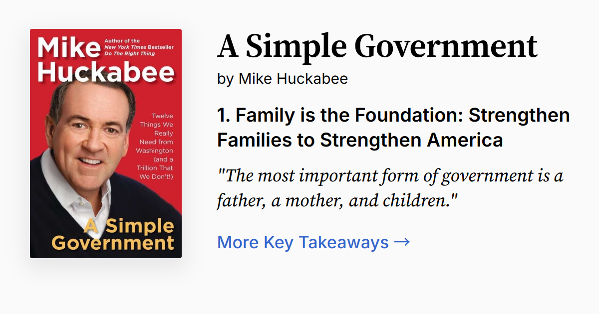 A Simple Government | Summary, Audio, Quotes