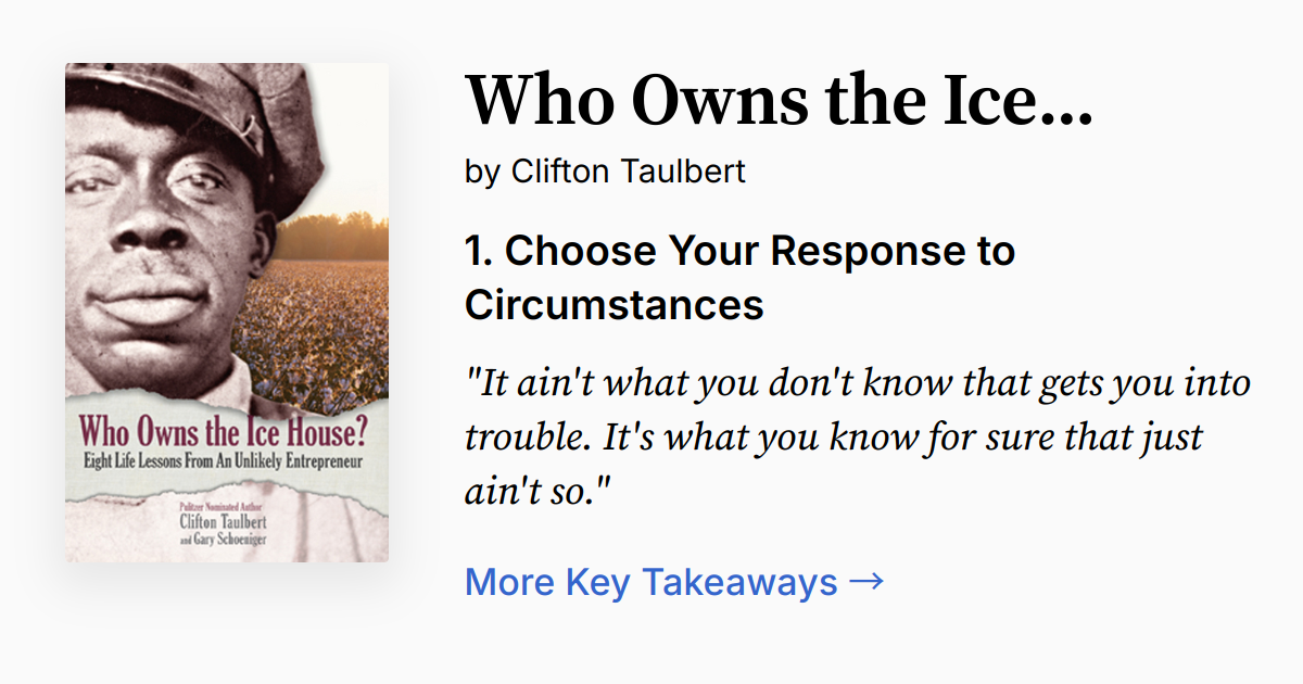 Who Owns the Ice House? | Summary, Audio, Quotes, FAQ