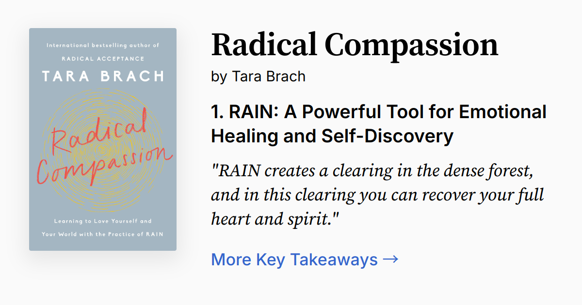 Radical Compassion | Summary, Audio, Quotes, FAQ