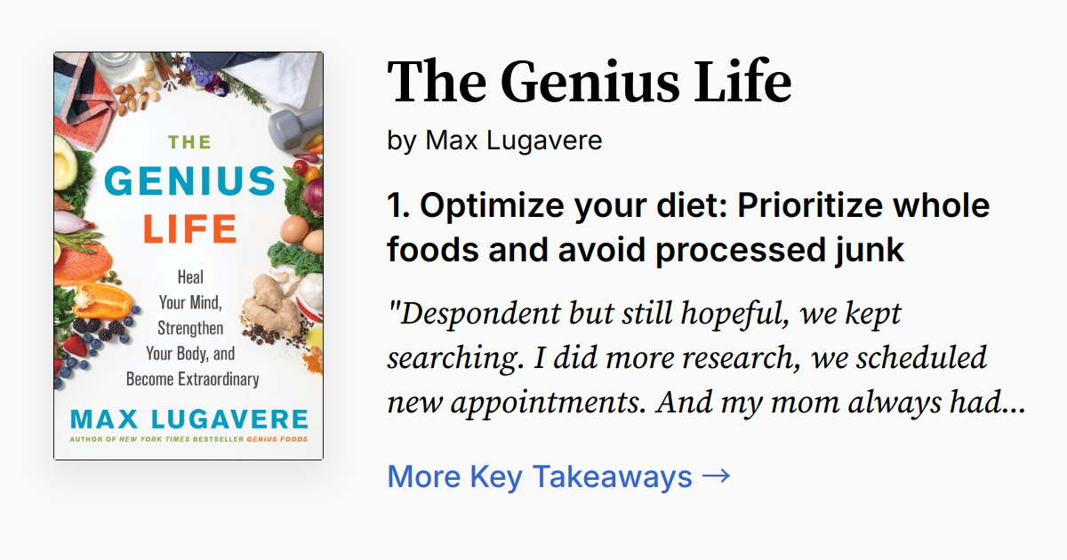 The Genius Life | Summary, Audio, Quotes, FAQ