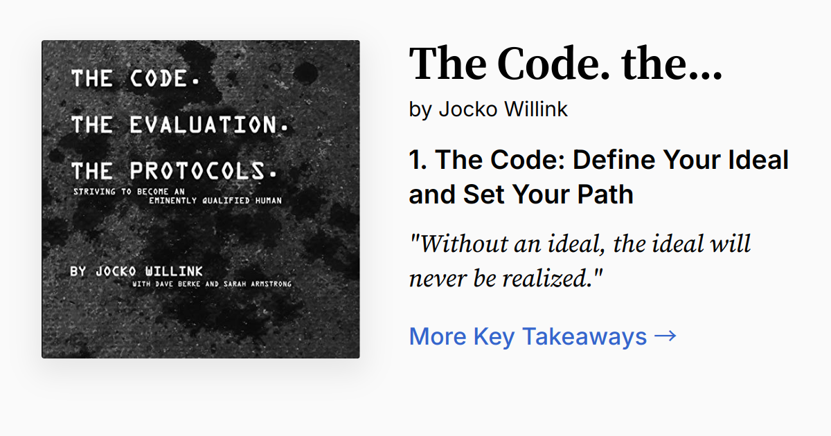 The Code. The Evaluation. The Protocols | Summary, Audio, Quotes, FAQ