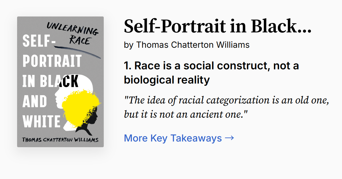 Self-Portrait in Black and White | Summary, Quotes, Audio