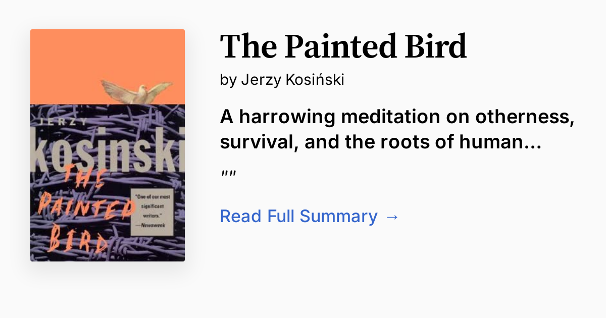 The Painted Bird | Summary, Audio, Analysis