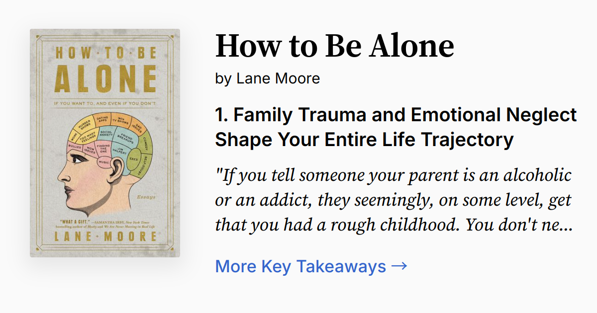 How to Be Alone | Summary, Audio, Quotes, FAQ