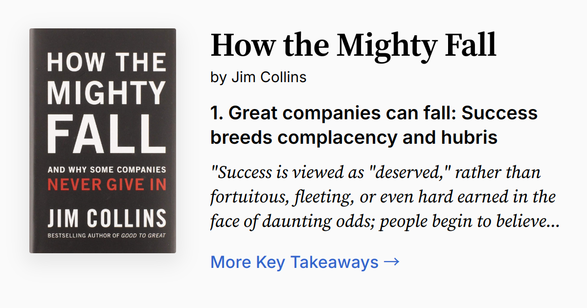 How The Mighty Fall | Summary, Audio, Quotes, FAQ