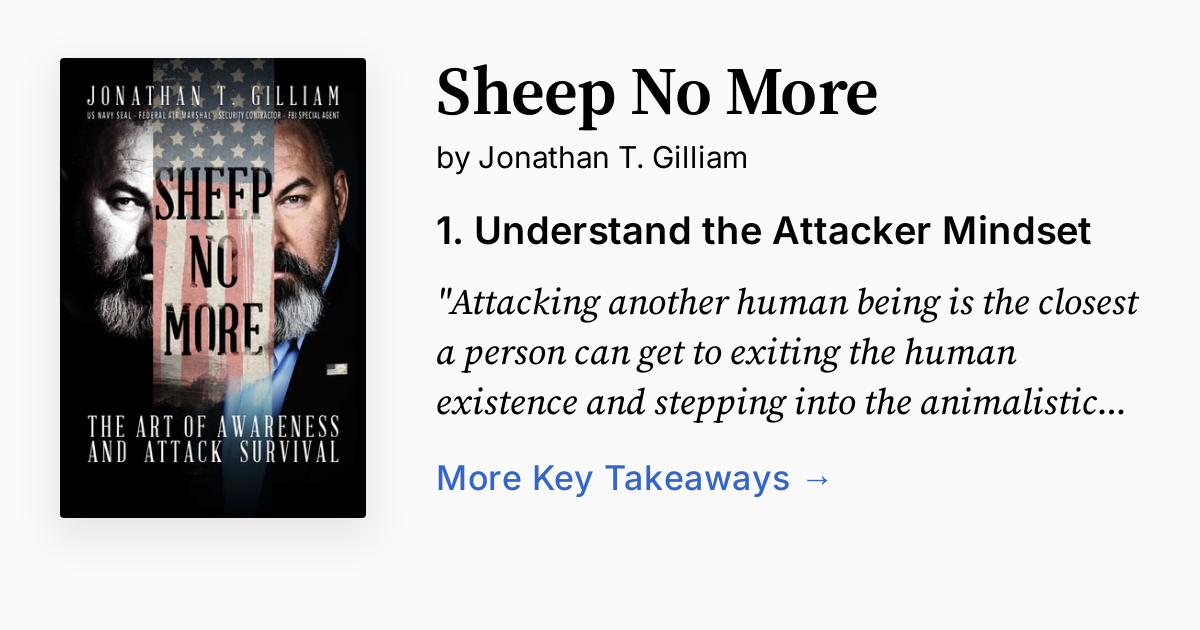 Sheep No More by Jonathan T. Gilliam | Summary, Audio, Quotes