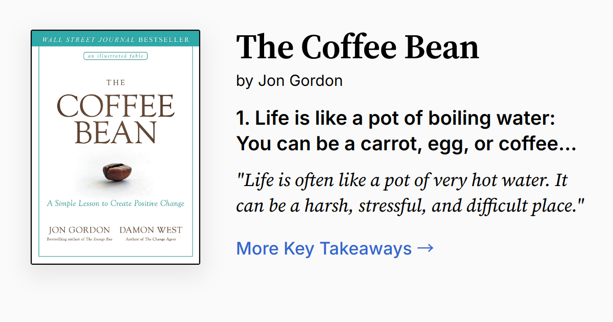 The Coffee Bean | Summary, Quotes, FAQ, Audio