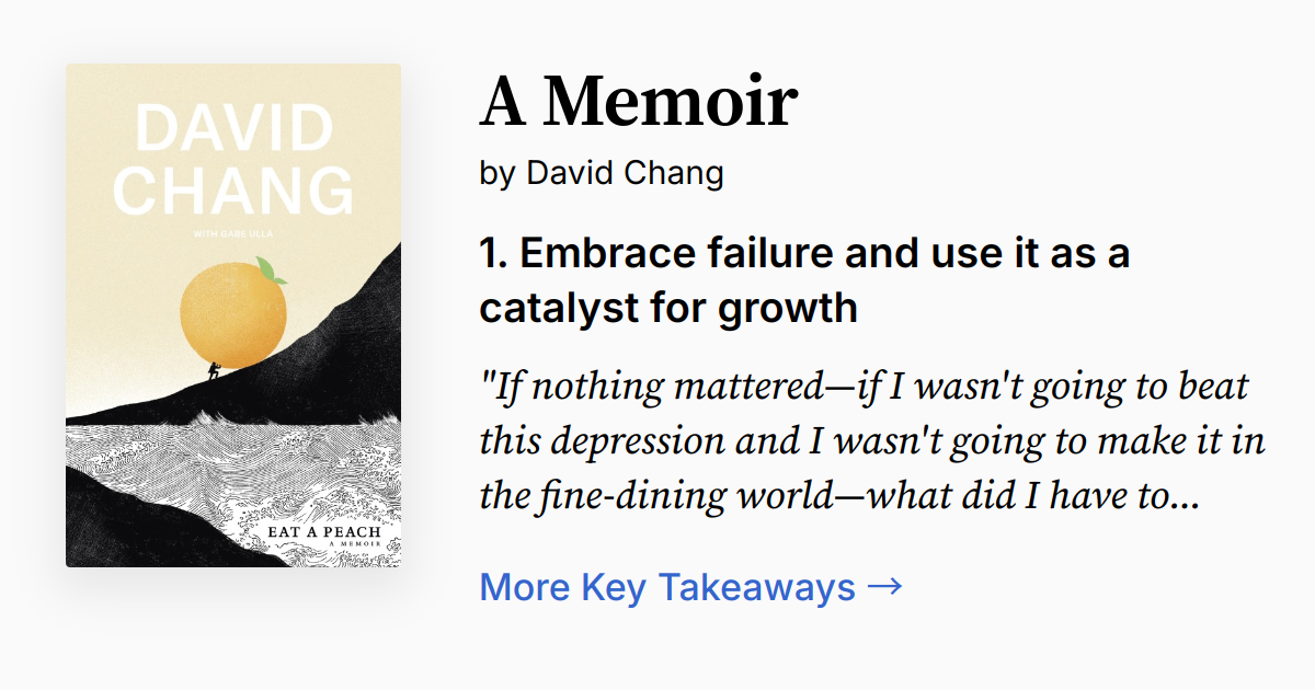 Eat a Peach by David Chang | Summary, Audio, Quotes, FAQ