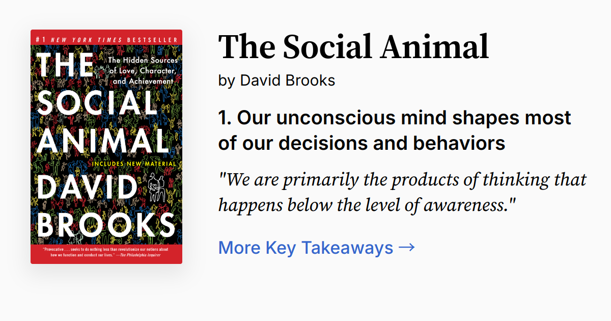 The Social Animal | Summary, Quotes, FAQ, Audio