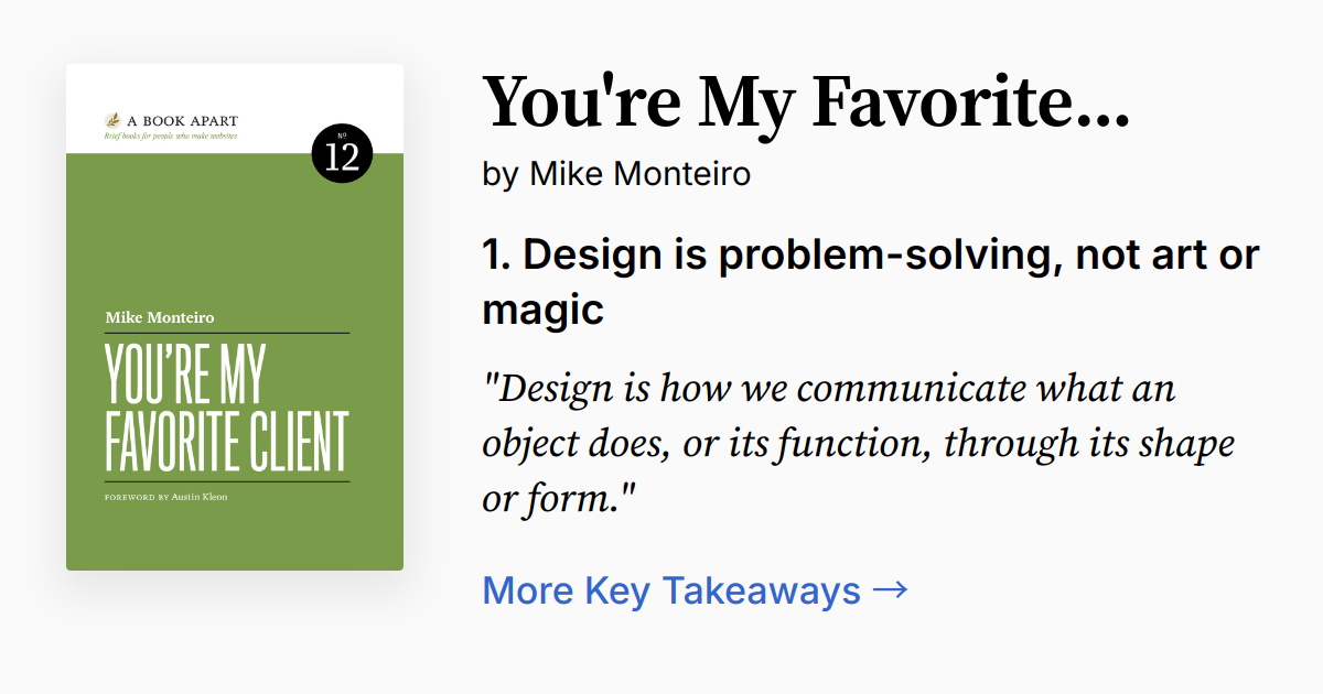 You're My Favorite Client | Summary, Audio, Quotes, FAQ
