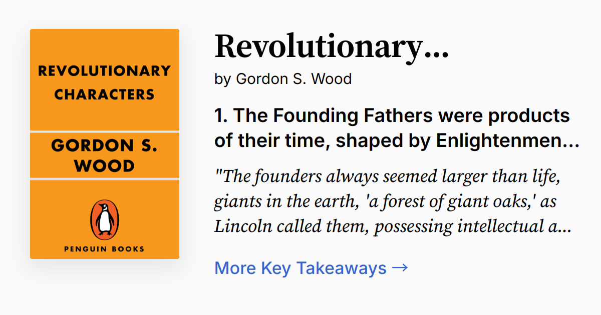 Revolutionary Characters | Summary, Audio, Quotes, FAQ