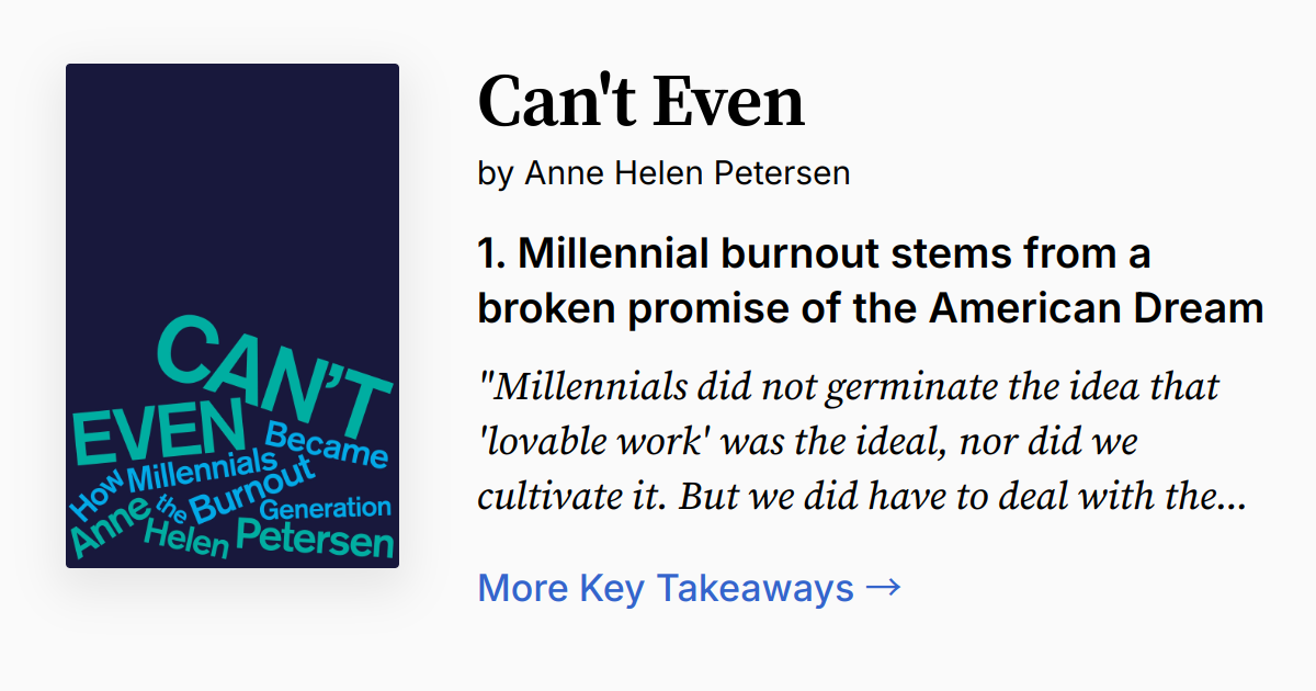 Can't Even by Anne Helen Petersen | Summary, Audio, Quotes, FAQ