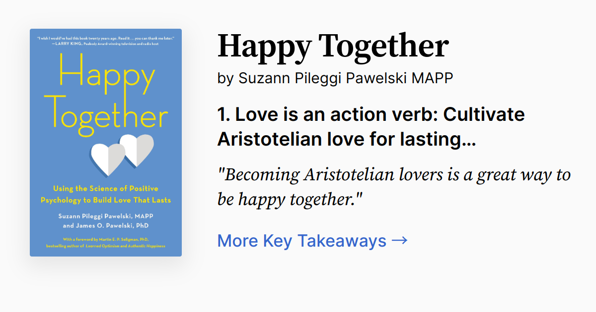 Happy Together by Suzann Pileggi Pawelski | Summary, Audio, Quotes, FAQ