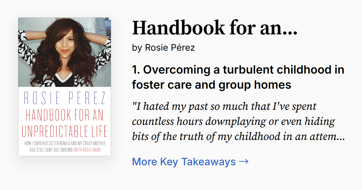 Handbook for an Unpredictable Life | Summary, Audio, Quotes, FAQ