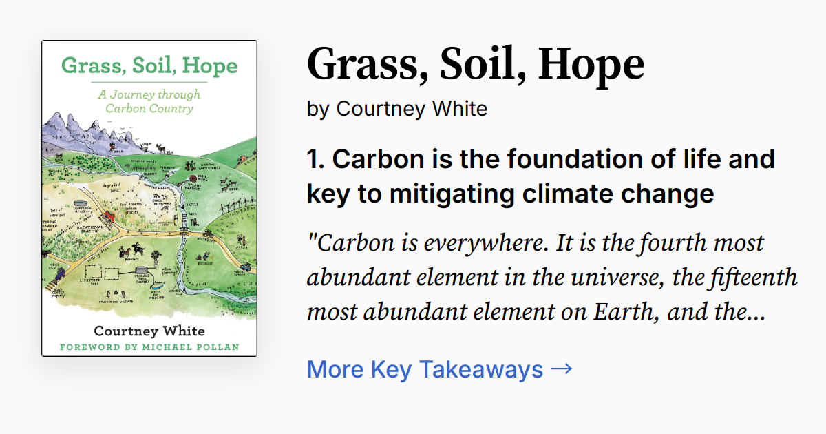 Grass, Soil, Hope | Summary, Audio, Quotes