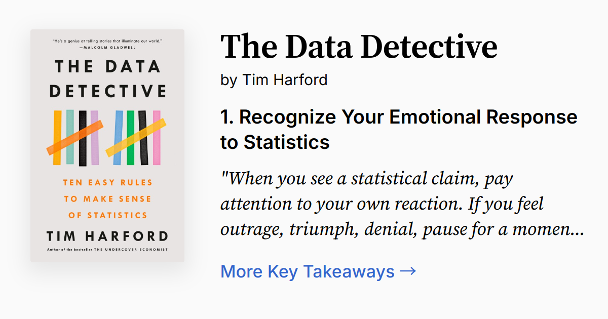 The Data Detective | Summary, Audio, Quotes, FAQ