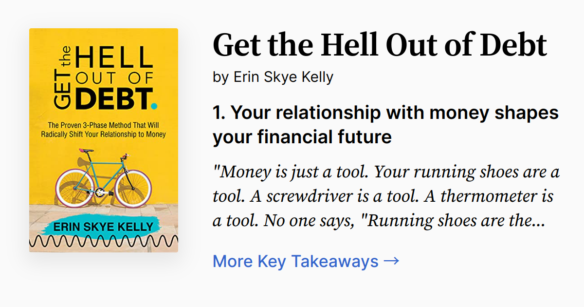 Get the Hell Out of Debt | Summary, Audio, Quotes, FAQ