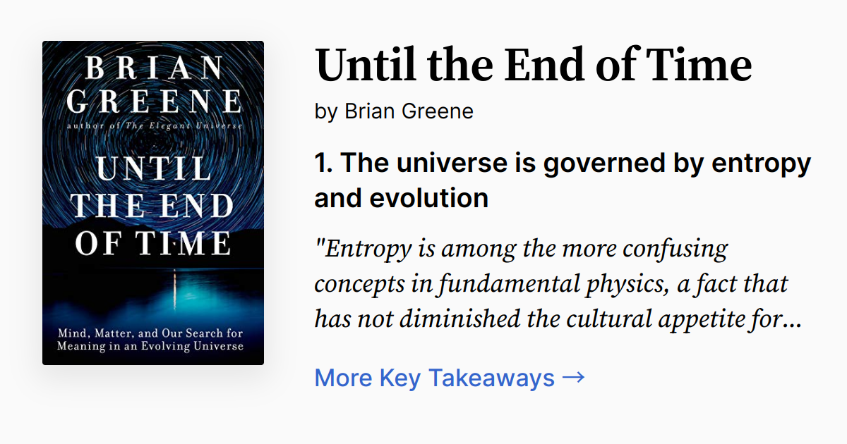 Until the End of Time | Summary, Audio, Quotes, FAQ