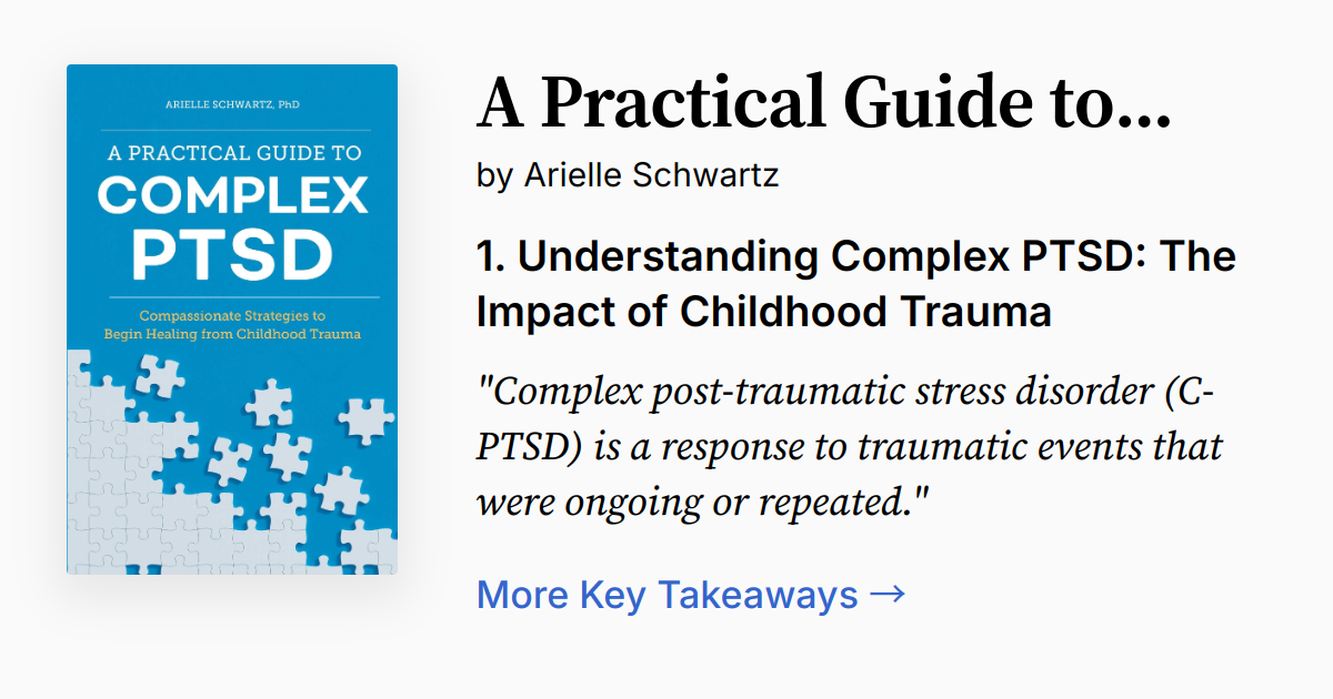 A Practical Guide to Complex PTSD | Summary, Audio, Quotes, FAQ