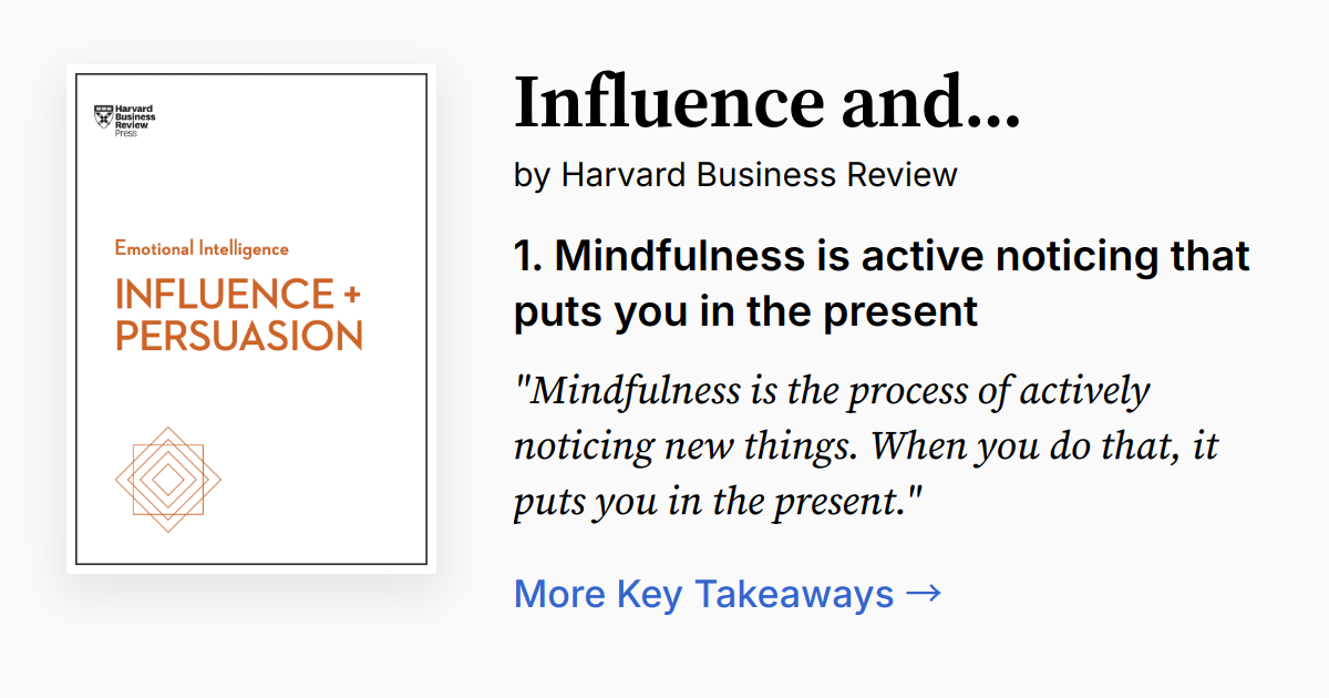 Influence and Persuasion | Summary, Audio, Quotes, FAQ