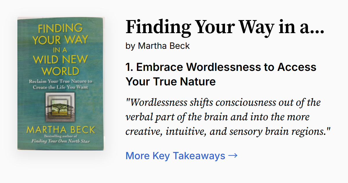 Finding Your Way in a Wild New World | Summary, Audio, Quotes, FAQ