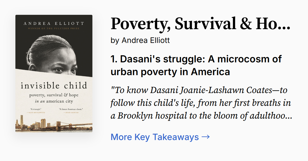 Invisible Child | Summary, Audio, Quotes, FAQ