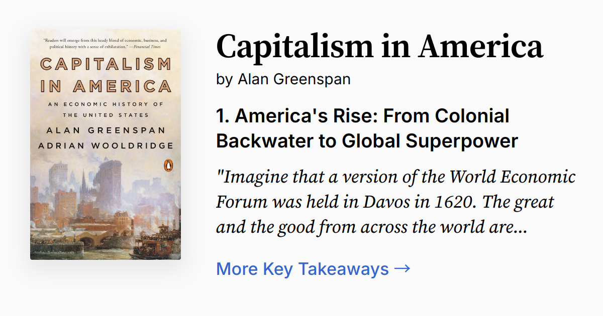 Capitalism in America | Resumen, Audio, Quotes, FAQ