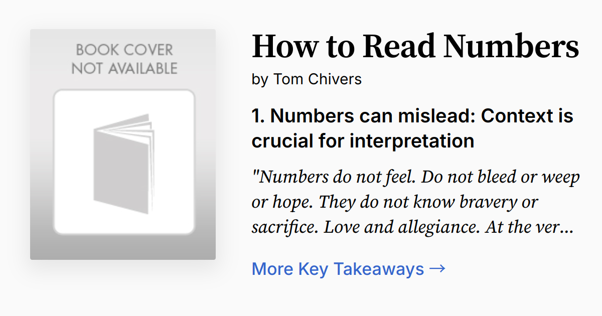 How to Read Numbers | Summary, Audio, Quotes, FAQ