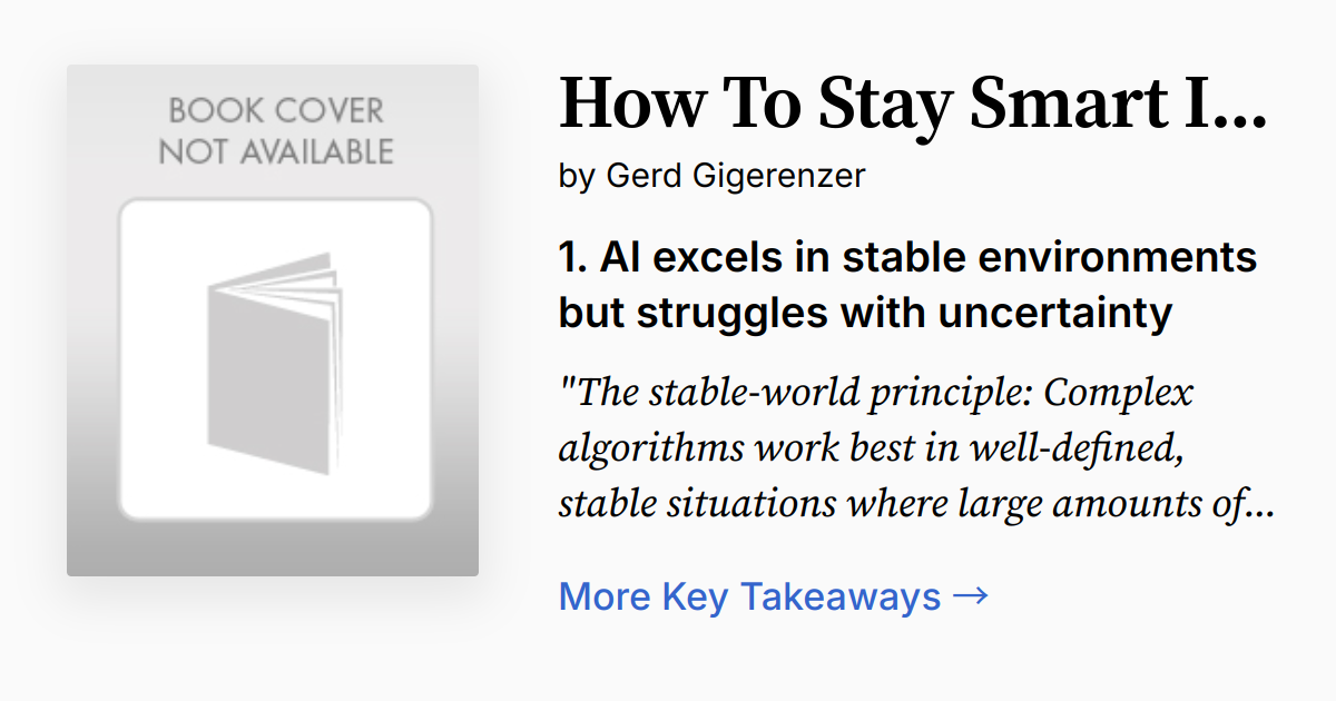 How to Stay Smart in a Smart World | Summary, Audio, Quotes, FAQ