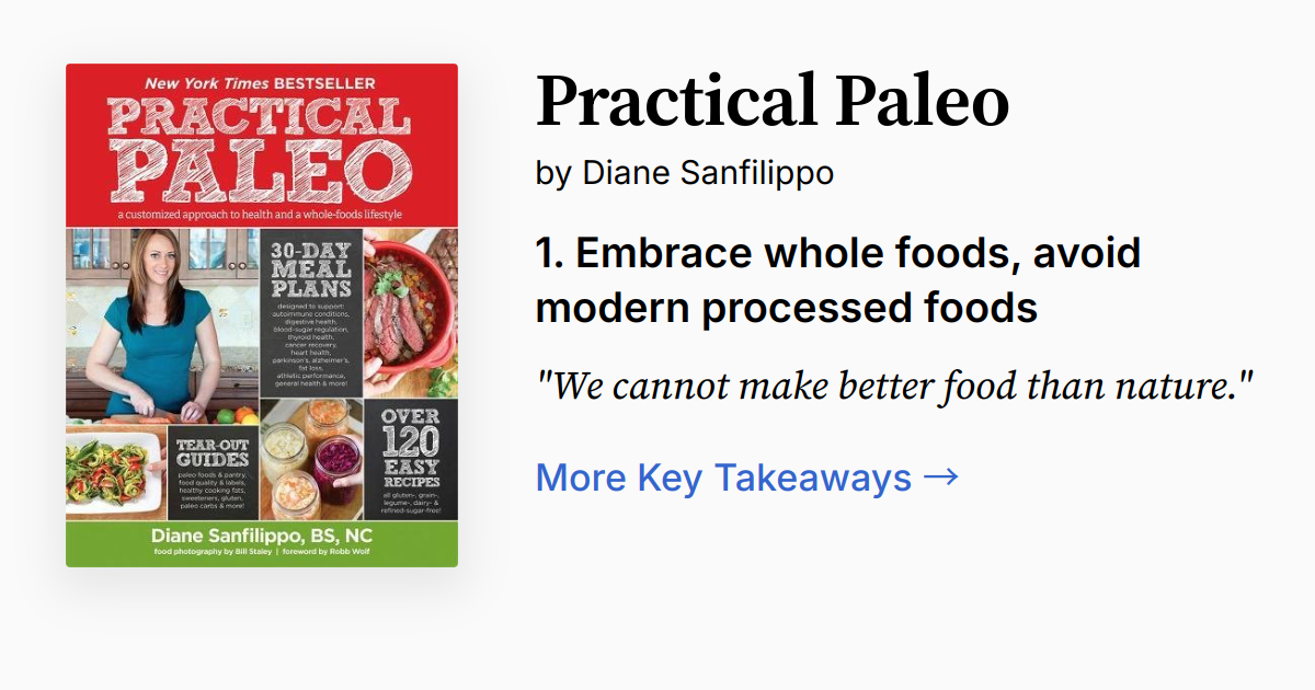 Practical Paleo | Summary, Audio, Quotes, FAQ