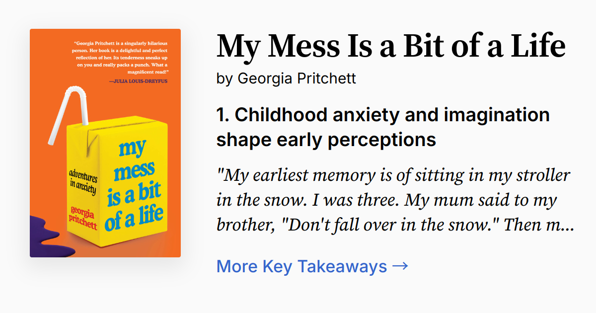 My Mess Is a Bit of a Life | Summary, Audio, Quotes, FAQ