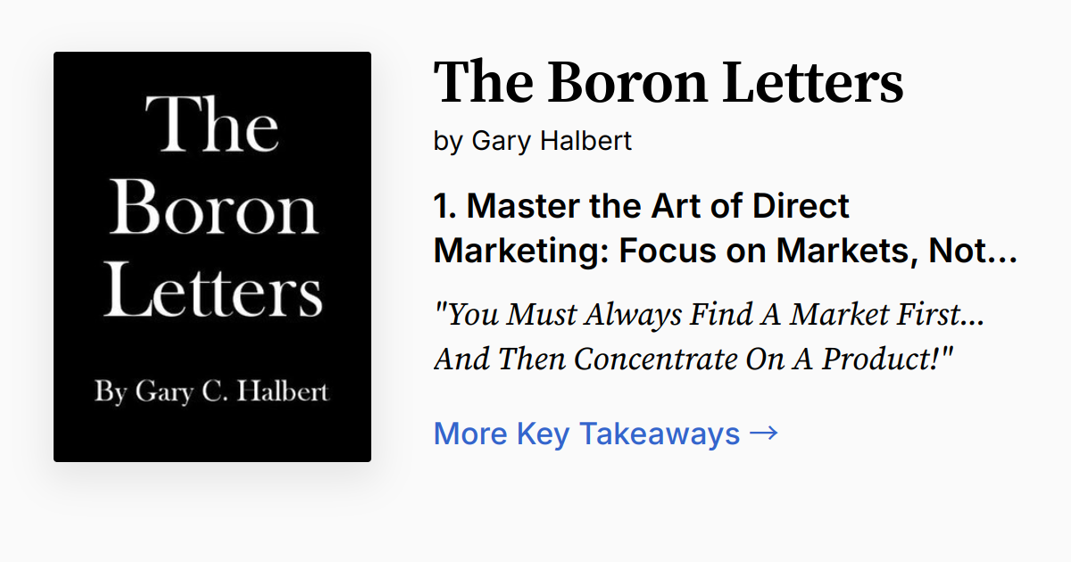 The Boron Letters | Summary, Quotes, FAQ, Audio