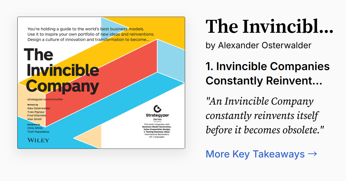 The Invincible Company | Summary, Quotes, FAQ, Audio