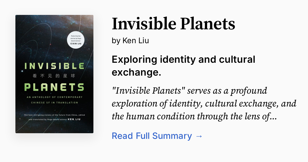 Invisible Planets | Summary, Analysis, FAQ