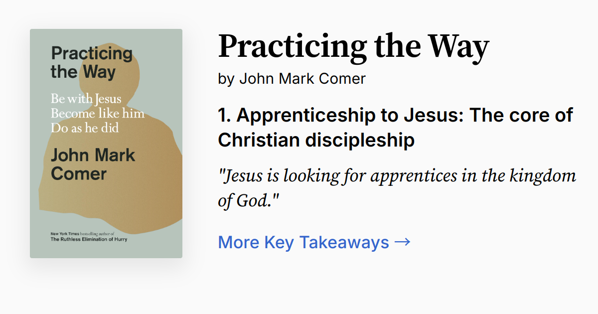 Practicing the Way | Summary, Quotes, FAQ, Audio