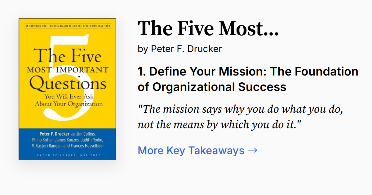 The Five Most Important Questions You Will Ever Ask About Your ...