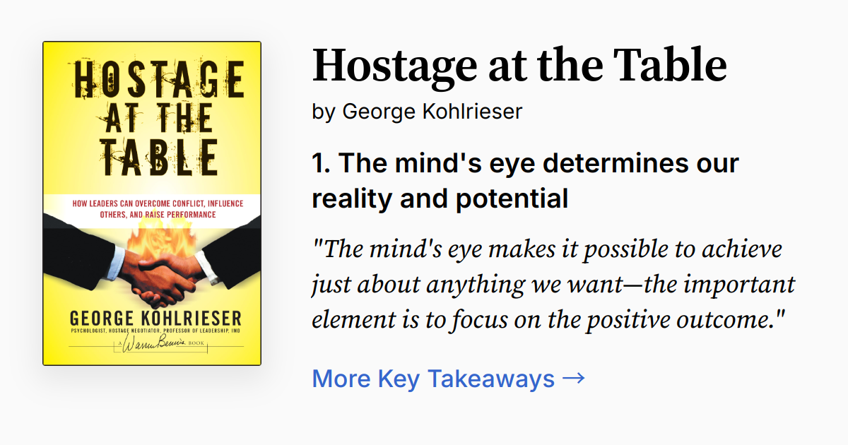 Hostage at the Table | Summary, Audio, Quotes, FAQ
