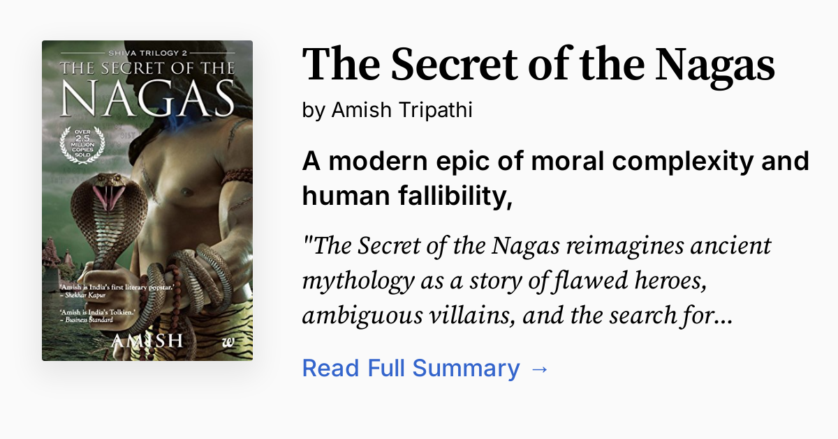 The Secret of the Nagas | Summary, Audio, Analysis, FAQ