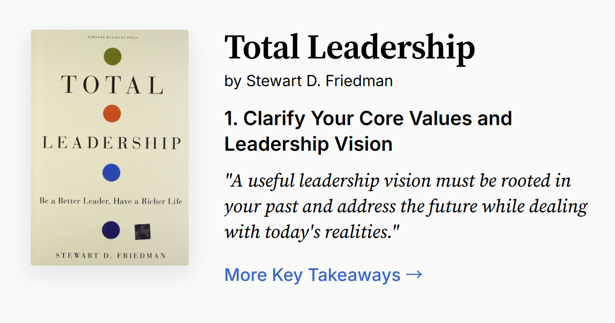 Total Leadership | خلاصه, Audio, Quotes, FAQ