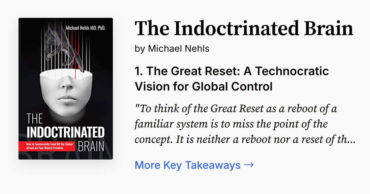 The Indoctrinated Brain | Summary, Audio, Quotes, FAQ