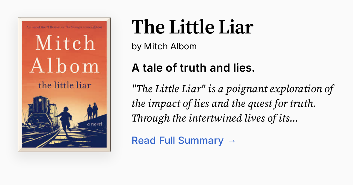 The Little Liar | Summary, Analysis, FAQ