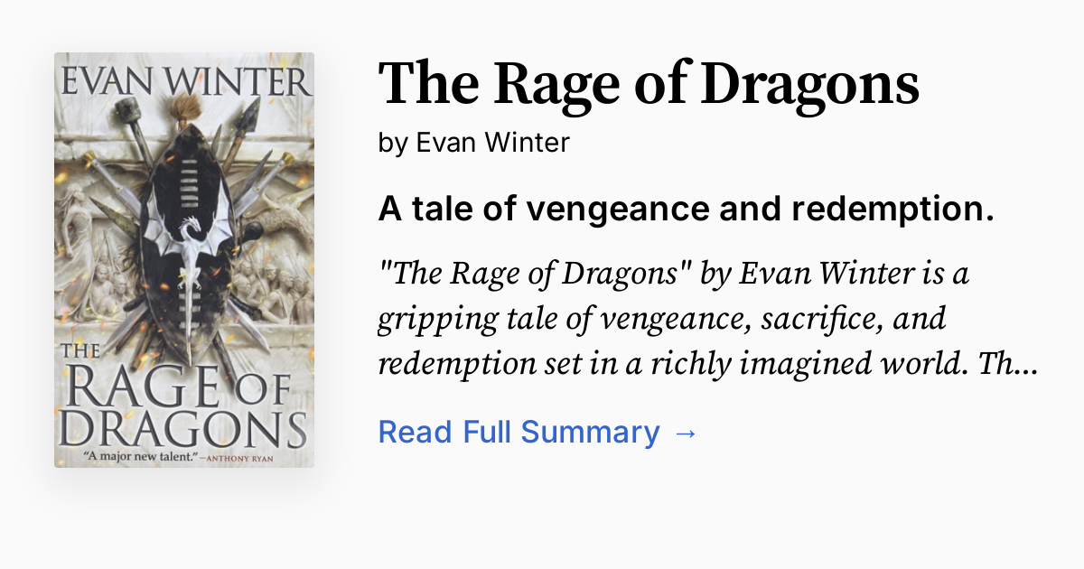 The Rage of Dragons | Summary, Analysis, FAQ
