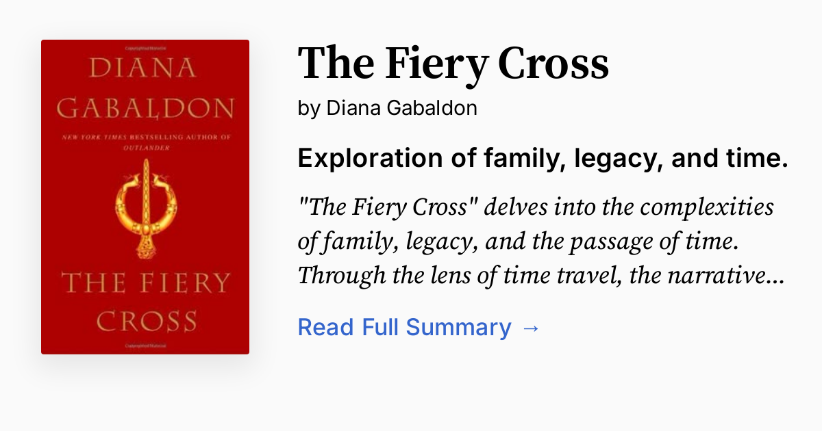 The Fiery Cross | Summary, Audio, Analysis, FAQ