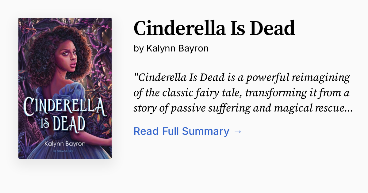 Cinderella Is Dead | Summary, Analysis, FAQ