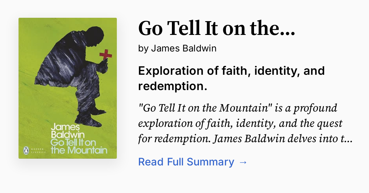 Go Tell It on the Mountain | Summary, Analysis, FAQ