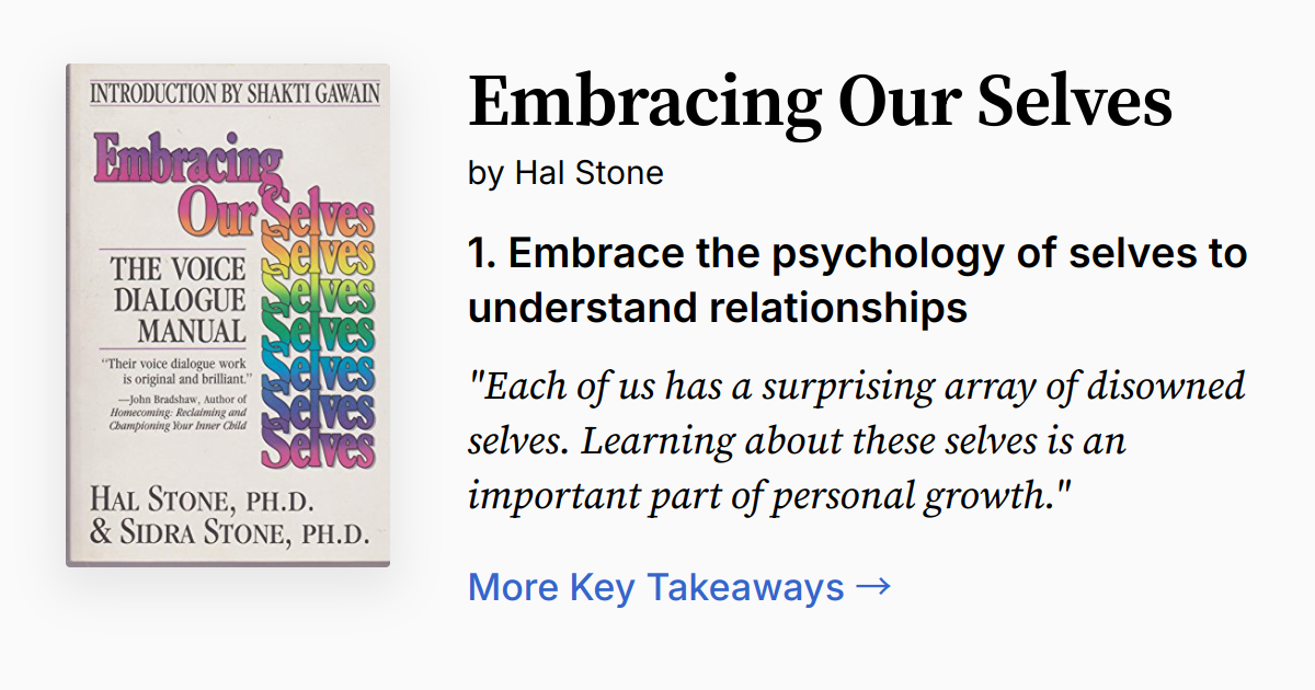 Embracing Our Selves | Summary, Audio, Quotes, FAQ