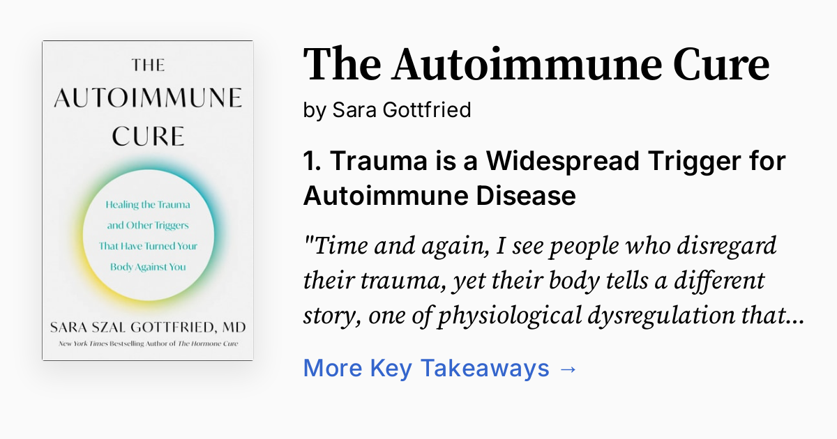 The Autoimmune Cure | Summary, Audio, Quotes